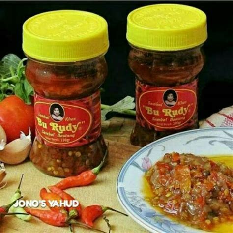 Jual Sambel Bu Rudy Asli 100 Indonesia Shopee Indonesia