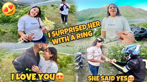 Finally Is Ladki Ko Shaadi Ke Liye Propose Kar Hi Diya 😍 She Said 😨 Yes