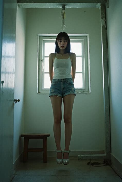8k Live Photography Pretty Slim Chinese Young Female Executed By