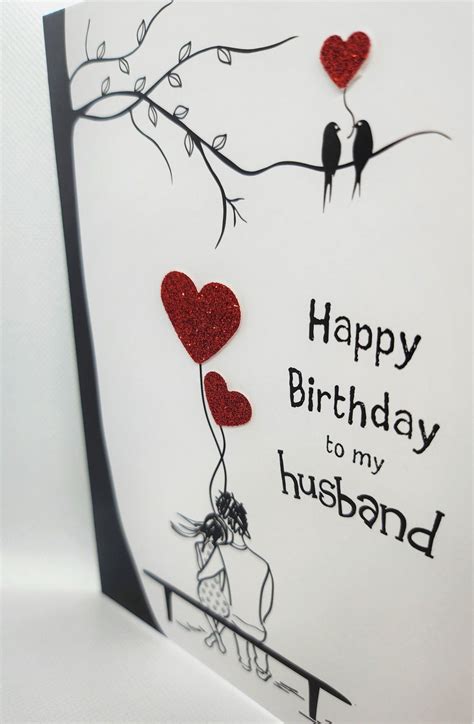 Husband Birthday Card Special Birthday Card For Husband Heart