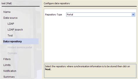Step Setting Up A Data Repository