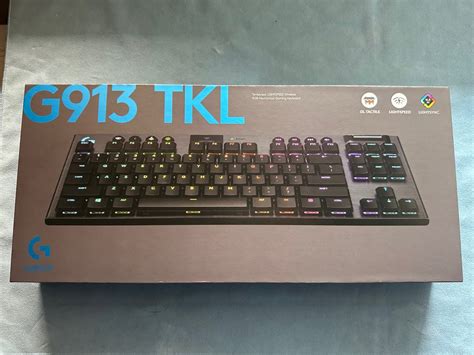Logitech G913 Tkl Tactile Brown Sealed Unused Computers And Tech Parts And Accessories Computer