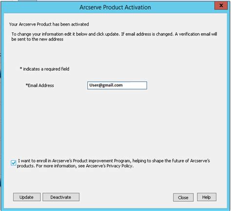 How To Update User Detail For License Activation