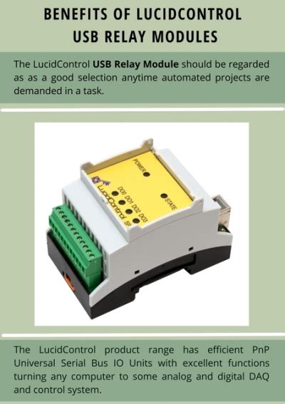 benefits of lucidcontrol usb relay modules