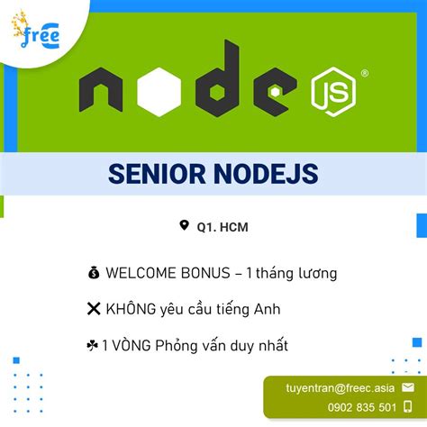 Tuyền Trần Judy On Linkedin Hiring Tuyendung Nodejs Hcm