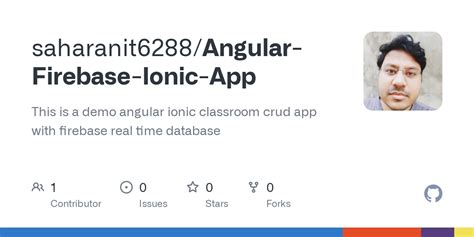 Github Saharanit6288angular Firebase Ionic App This Is A Demo Angular Ionic Classroom Crud