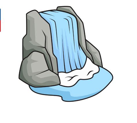 How To Draw A Waterfall