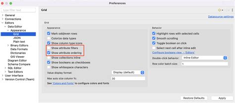 Option Show Attribute Ordering Doesnt Work · Issue 18725 · Dbeaverdbeaver · Github