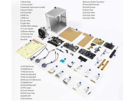 Pironman 5 Nvme M 2 Ssd Pcie Mini Pc Case Kiwi Electronics