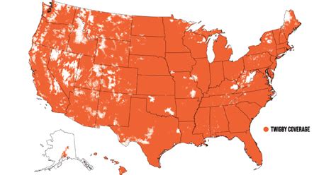 Twigby 5g Coverage Map Nations Largest And Most Reliable Network