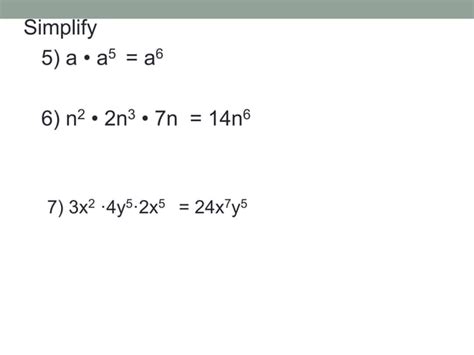 Exponent Properties Ppt