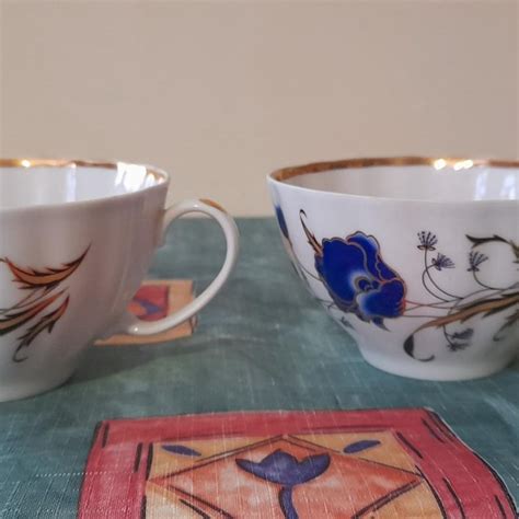 Новые чашки тонкий костяной фарфор Дулево 2 шт купить в Пензе цена 700 руб дата