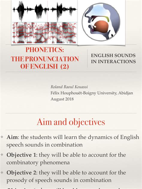 Licence 2 Handout For The Lecture Of Phonetics Dr Kouassi Raoul Download Free Pdf Stress