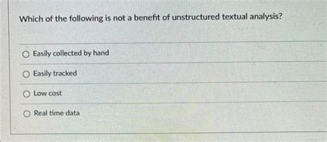 solved which of the following is not a benefit of