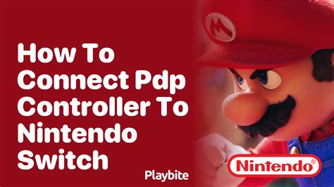 How To Connect A Pdp Controller To Your Nintendo Switch Playbite