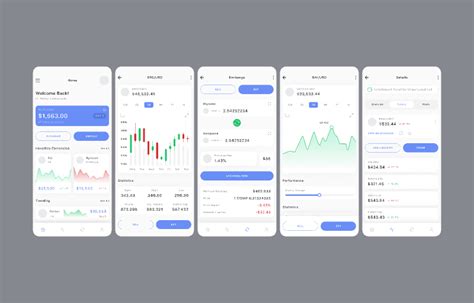 Figma UI Kit Crypto Wallet Mobile App Free Download UI Free
