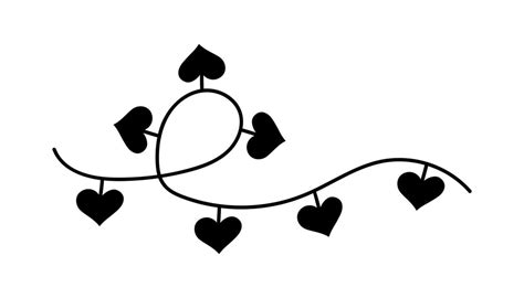 Heart Vine Vector Art Icons And Graphics For Free Download