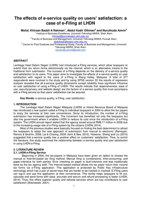 Pdf The Effects Of E Service Quality On Users Satisfaction A Case