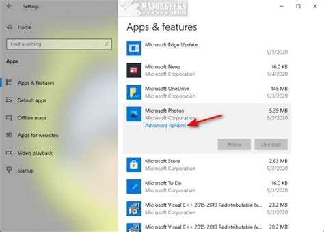 How To Reset Repair Or Uninstall Windows Store Apps In Windows 10 11 MajorGeeks