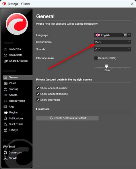 Ctrader Forum Black Theme