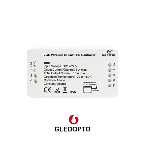 RGBW Controller ZigBee Light Link Standard SHOP Gledopto ZigBee L