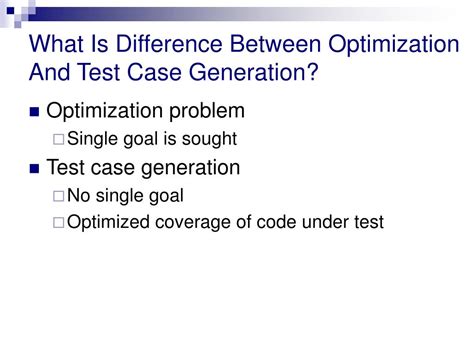 Ppt Algorithms For Optimizing Test Cases Powerpoint Presentation Free Download Id839157