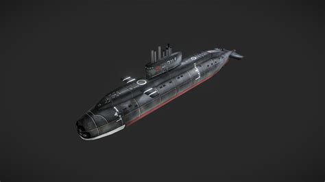 Kilo Class Submarine Download Free 3d Model By Spacelynxcanfly
