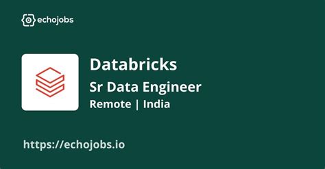 Databricks Is Hiring Sr Data Engineer Machine Learning Remote India