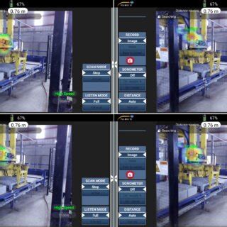 Manipulator Noise Levels Measured With The Sound Camera Download Scientific Diagram