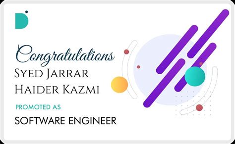 Syed Jarar Haider Kazmi On Linkedin Alhamdulliah Im Thrilled To Announce That Ive Been
