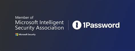 1password Joins Microsoft Intelligent Security Association 1password