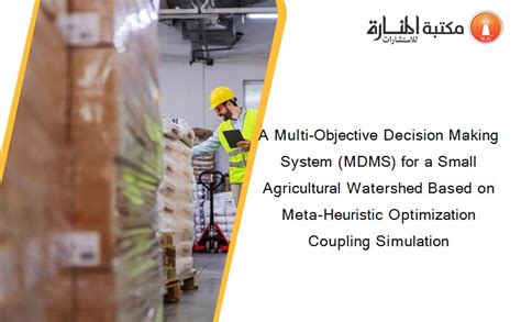 A Multi Objective Decision Making System Mdms For A Small