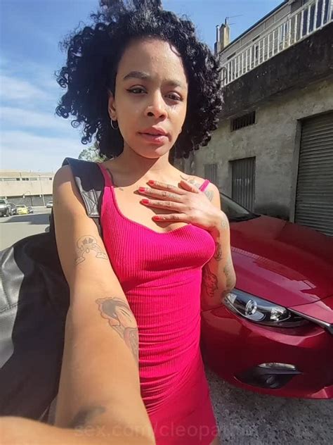 Cleopathra Flashing Tits On The Street And Get Caugth Of Trailler