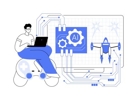 Ai Technology In Art And Creativity Abstract Vector Image