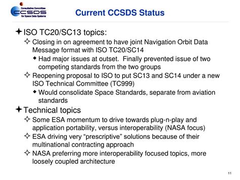Ppt Ccsds Report Powerpoint Presentation Free Download Id3479224