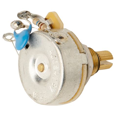 Prs 375k Medium Shaft Potentiometer With 180 Pf Capacitor