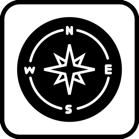 Compass Vector Icon 41360750 Vector Art At Vecteezy