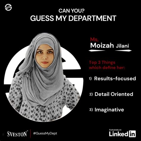 Moizah Jilani Posted On Linkedin