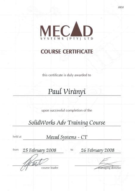 Sw Advanced Course Pdf