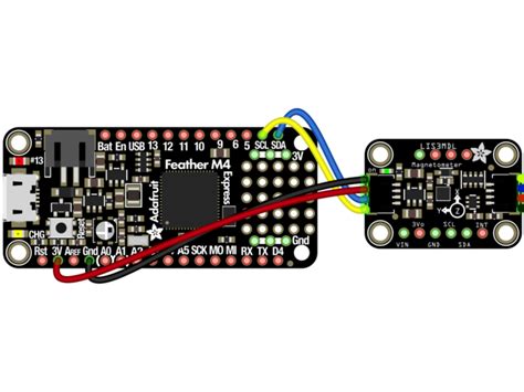 Python And Circuitpython Lis3mdl Triple Axis Magnetometer Adafruit Learning System