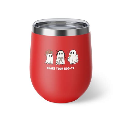 Shake Your Booty Halloween Ghost Music Copper Vacuum Insulated Etsy