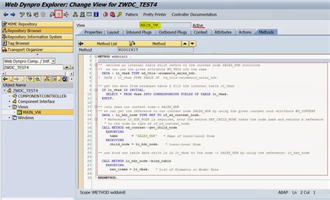 Table Design Webdynpro Abap Sapcodes