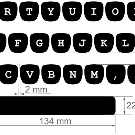 character layout used in the first text entry method enabled by