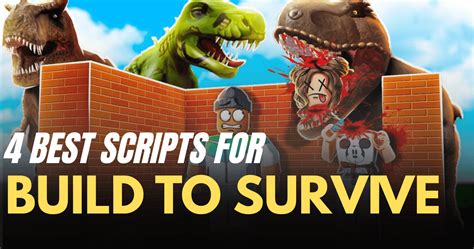 4 Powerful Build To Survive Roblox Scripts Insta Kill And More