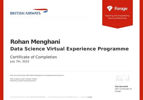 Rohan Menghani On Linkedin Datascience Virtualexperience Continuouslearning Machinelearning