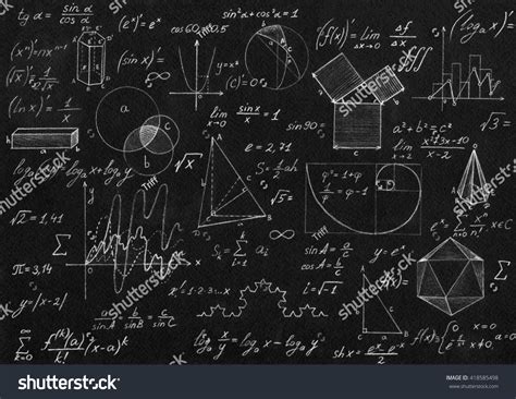 Chalk Board Math Images Stock Photos Vectors Shutterstock