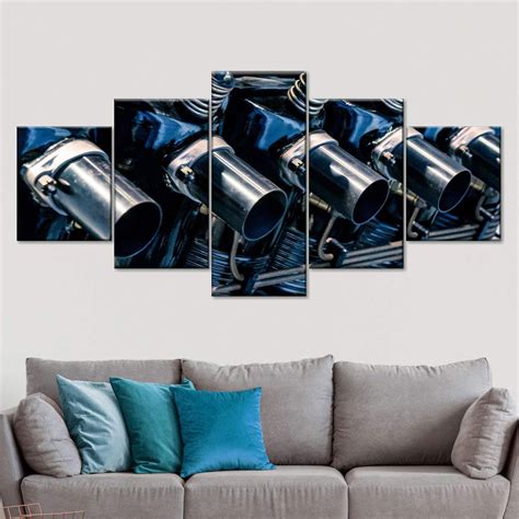 Muscle Car Engine Wall Art Artofit