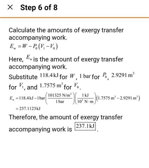 solved x chapter 7 problem 28p applying the exergy balance