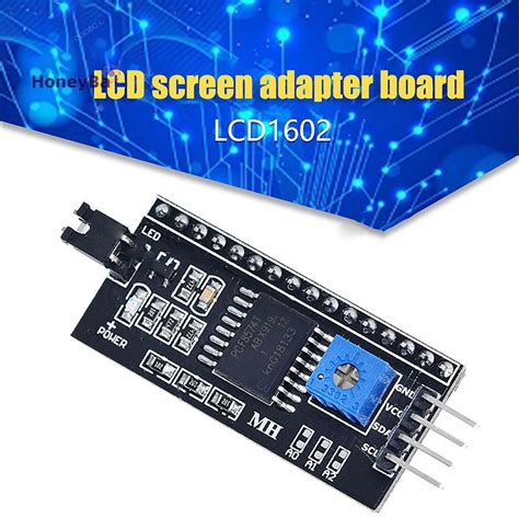 Honeybee1 Iic I2c Twi Spi Serial Interface Board Port Arduino Lcd1602 Adapter Plate Lcd Adapter