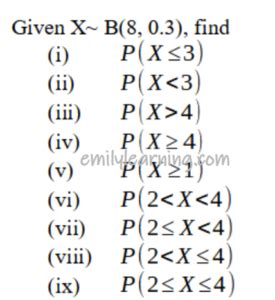 How To Find Probabilities For Binomial Distribution With TI Graphic Calculator Emily Learning